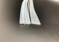 China Extruded Clear Silicone Rubber Tubing 0.5-100mm OD, FDA & LFGB Certified Medical Food Grade for sale