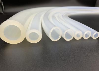 China Food Grade High Temperature Silicone Tubing 0.5-100mm OD Range FDA LFGB Certified for Water Dispensers for sale