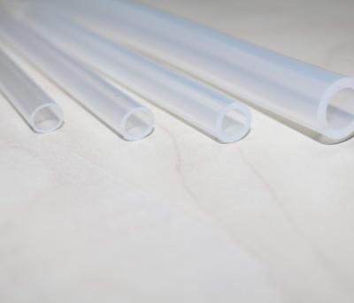 China Platinum Cured Silicone Tubing 0.5-100mm OD, FDA LFGB Certified High Temperature Hose -60°C to 240°C for sale