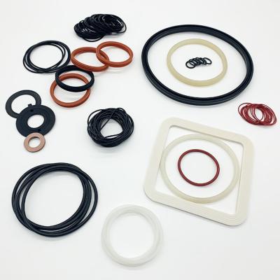 China Custom Silicone Gasket Seals -40℃ to 260℃ Temperature Range, 20-90 Shore A Hardness, FDA & LFGB Certified for sale