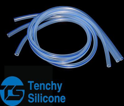 China Medical 80 Hardness Aging Resistant Silicone Rubber Hose for sale