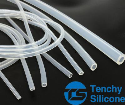 China Harmless Anti Aging Medical Flexible Silicone Tubing for sale