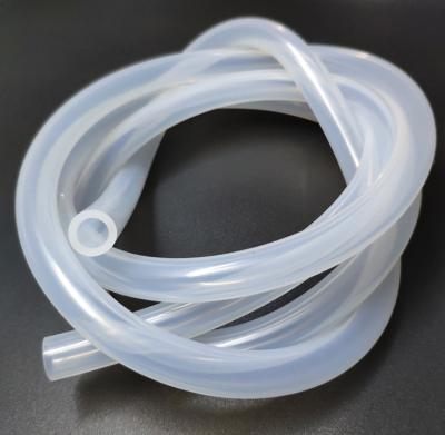 China 100% Pure Flexible Silicone Tubing FDA LFGB Approved -60°C to 260°C Food Grade for sale