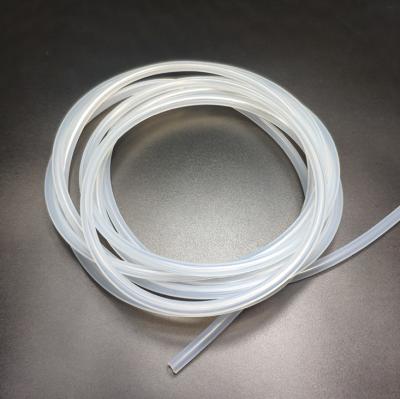 China Pure Flexible Silicone Tubing Wear Resistant OD 0.5-100mm Industrial Machine for sale