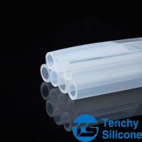 China Platinum Cured Silicone Tubing Food Grade Odorless High Temp -40C to 200C OD 0.5-100mm for sale