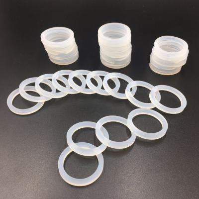 China LFGB 90 Shore A Food Grade Silicone Seals -40℃ to 260℃ Temperature Range Custom Waterproof Gaskets for sale
