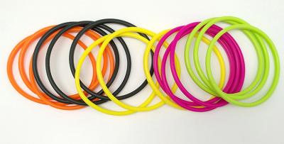 China Food Grade Silicone Seal Rings -40℃ to 204℃ Temperature Range, 20-80 Shore A Hardness for Airtight Containers for sale