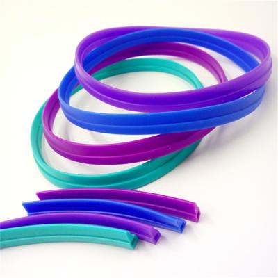 China 70A Hardness Extruded Silicone Seal Rings -40℃ to 204℃ Temperature Range FDA LFGB Food Grade for sale