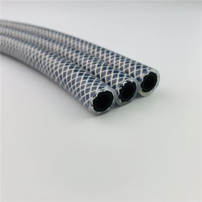 China Stretchable Braided Reinforced Silicone Tubing for Filling Machine -40°C to 200°C for sale