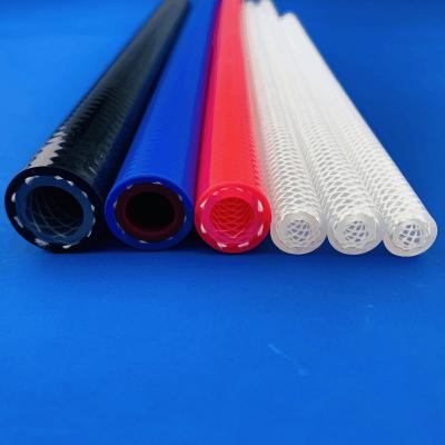 China FDA Food Grade Reinforced Silicone Tubing Braided Hose -40°C to 200°C 5mm to 50mm for sale