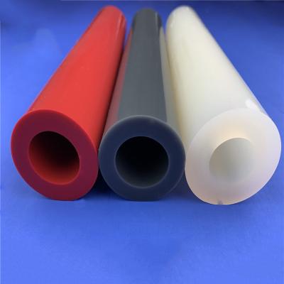 China 80 Shore A Flexible Silicone Tubing 0.5-100mm OD Range with FDA LFGB RoHS Certification for sale