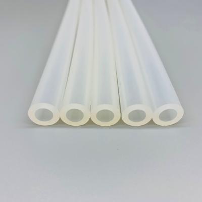 China FDA Food Grade Flexible Silicone Tubing Ozone Resistant Platinum Cured 0.5-100mm OD for sale