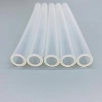 China Food Grade 60 Shore A Silicone Rubber Tube for Water Transport FDA LFGB for sale