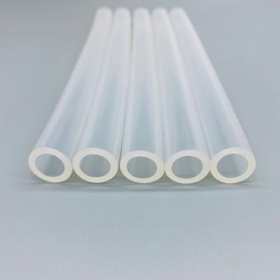China Food Grade 60 Shore A Silicone Rubber Tube for Water Transport FDA LFGB for sale