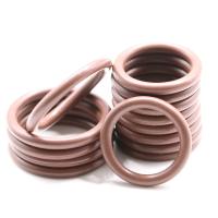 China Brown 70A Silicone O-Ring Seal - Heat Resistant to 250℃ with 70-80 Shore A Hardness for Industrial Applications for sale