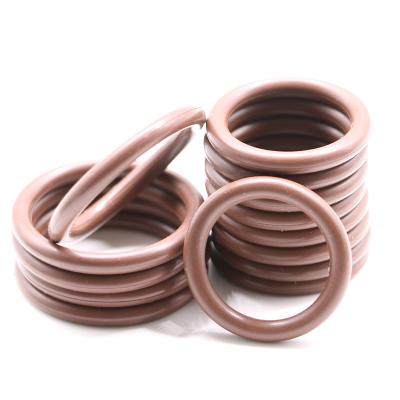 China Brown 70A Silicone O-Ring Seal - Heat Resistant to 250℃ with 70-80 Shore A Hardness for Industrial Applications for sale