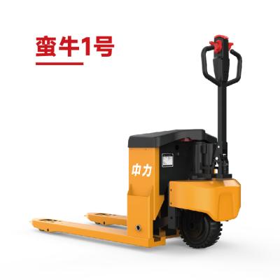 China 6000kg 1.2kW Walkie Powered Pallet Truck Ride On Pallet Mover For Bulk Goods for sale