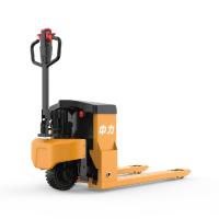 China 6000kg 1.2kW Walkie Powered Pallet Truck Ride On Pallet Mover For Bulk Goods for sale