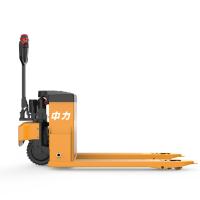 China 6000kg 1.2kW Walkie Powered Pallet Truck Ride On Pallet Mover For Bulk Goods for sale