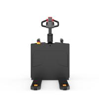 China Hydraulic Pedal 15000 Lb Electric Pallet Jack Double Riding For Stacking Palletized Goods for sale