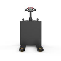 China Reinforced Horizontal Electric Walkie Pallet Stacker Jack 10000 Lbs for sale