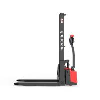 China Custom Walk Behind Walkie Electric Pallet Jack Stacker Forklift Truck Maintenance Free for sale