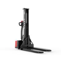China Custom Walk Behind Walkie Electric Pallet Jack Stacker Forklift Truck Maintenance Free for sale