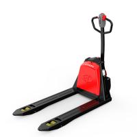 China SMEs Double Walkie Pallet Truck Rider With Electromagnetic Brake 1.5ton for sale