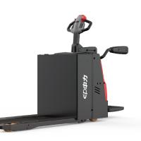China 1500kg Electric Walking Pallet Truck For Hypermarkets Customized for sale