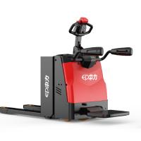 China 1500kg Electric Walking Pallet Truck For Hypermarkets Customized for sale