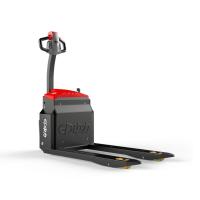 China 220V Reinforced Walkie Jack Straddle Pallet Stacker Truck User Friendly for sale