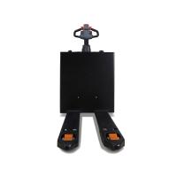 China 24V 120Ah Powered Electric Pallet Trolley Truck Manganese Steel Forks OEM for sale