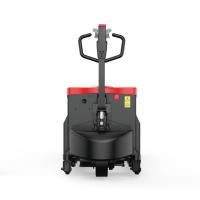 China Pedestrian Electric Walkie Pallet Truck Rider Jack 48V 150Ah 5000kg for sale