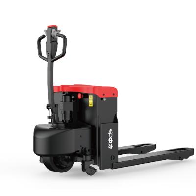 China Pedestrian Electric Walkie Pallet Truck Rider Jack 48V 150Ah 5000kg for sale