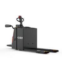 China Waterproof 10000 Lb Electric Pallet Jack Rider Horizontal Handling for sale