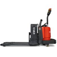 China ODM Ergonomic Electric Center Control Rider Pallet Truck 11000 Lbs Heavy Duty for sale