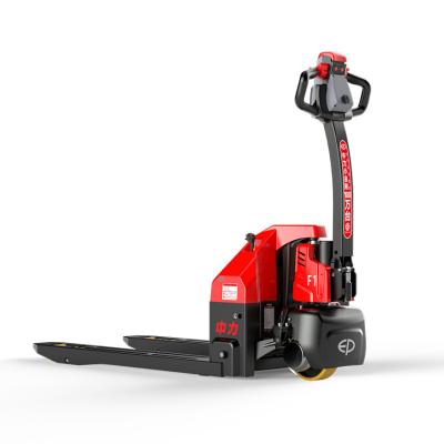 China Counterbalance Walkie Pallet Truck Stacker For Workshop Flame Retardant for sale