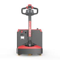 China Reinforced Electric Walkie Pallet Jack Reach Walkie Stacker Truck 48V for sale