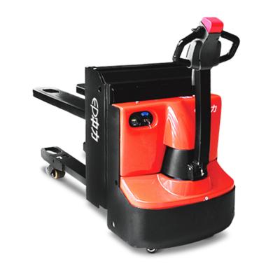 China 24V 150AH Walkie Pallet Truck Rider 1150mm Forklift For Bulk Cartons for sale