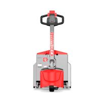 China Electric Center Rider Walkie Pallet Jack Truck 2000kg For Transporting Goods for sale