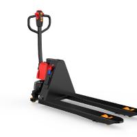 China Industrial Triple Walkie Pallet Truck Rider 24V For Warehouse Distribution Centers for sale