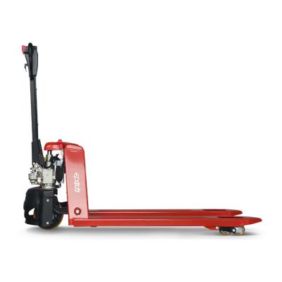 China Industrial Semi Electric Hand Manual Pallet Lifter Truck Material Handling Equipment 1500kg for sale
