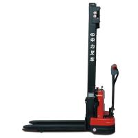 China Compact Straddle Pallet Stacker Forklift Hydraulic Lifting Customized for sale