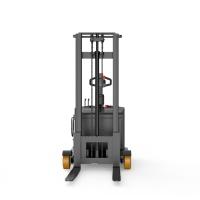 China Narrow Aisle Pallet Walkie Stacker Forklift For Material Handling 1500 Kg for sale