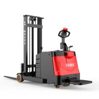 China Narrow Aisle Pallet Walkie Stacker Forklift For Material Handling 1500 Kg for sale