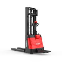 China Robust Counterbalance Walkie Stacker Straddle Forklift For Lifting Stacking 85AH for sale