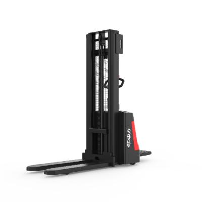 China Robust Counterbalance Walkie Stacker Straddle Forklift For Lifting Stacking 85AH for sale