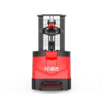 China Hydraulic Electric Straddle Lift Stacker 4500mm Height Lead Acid Battery for sale