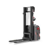 China Robust Electric Straddle Lift Walkie Rider Forklift 1600kg For Material Handling for sale