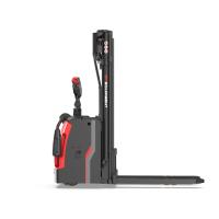 China Robust Electric Straddle Lift Walkie Rider Forklift 1600kg For Material Handling for sale
